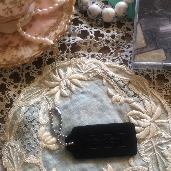 Coach | Bags | Vintage 9s Coach Leather Bag Charm Replacement Logo Dog ...